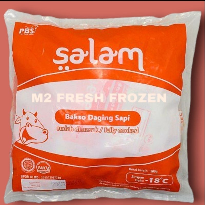Jual Bakso Salam Sapi 500 Gr | 50 butir| | Shopee Indonesia