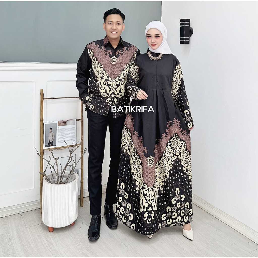 Jual MS COUPLE GAMIS BATIK SRIWEDARI MAXI BUMIL/BUSUI KATUN ALL SIZE ...