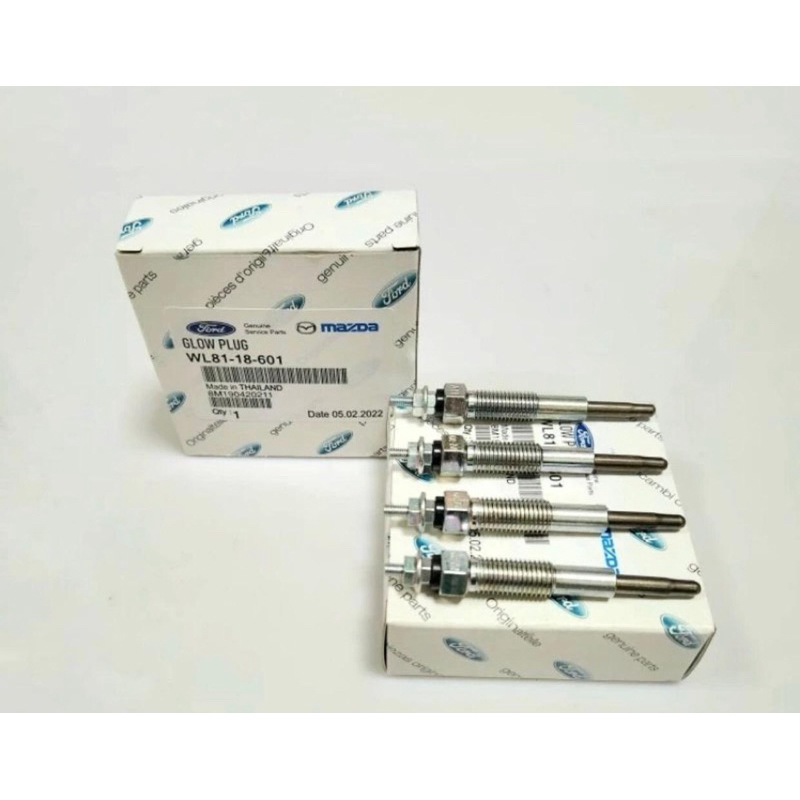 Jual BUSI PEMANAS GLOW PLUG ISI 4PCS FORD RANGER 2.5 BT50 EVEREST ...