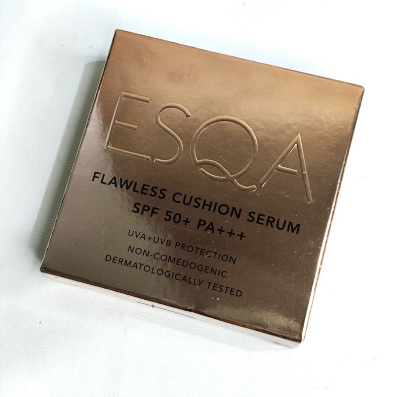 Jual ESQA Flawfless Cushion Serum SPF 50+ PA+++ shade Vanilla | Shopee ...