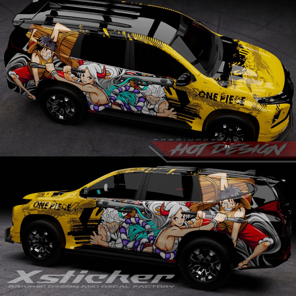 Jual decal pajero luvi kuning full body | Shopee Indonesia