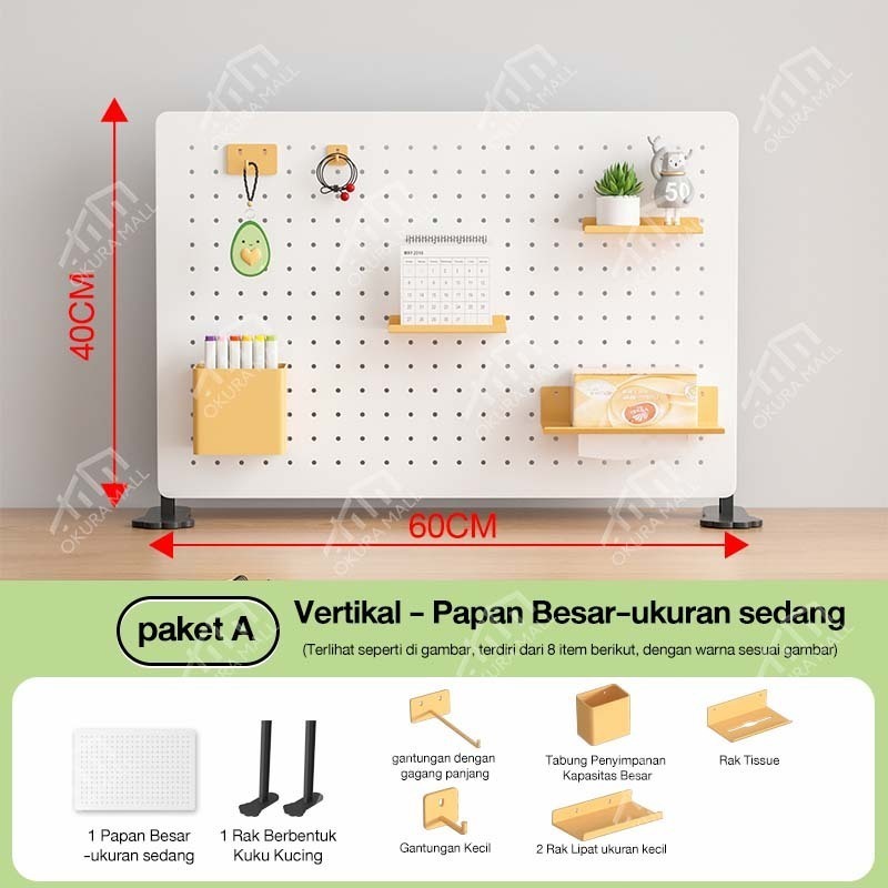 Jual Rak Buku Desktop Rak Desktop Serbaguna Meja Computer Rak RakBuku ...