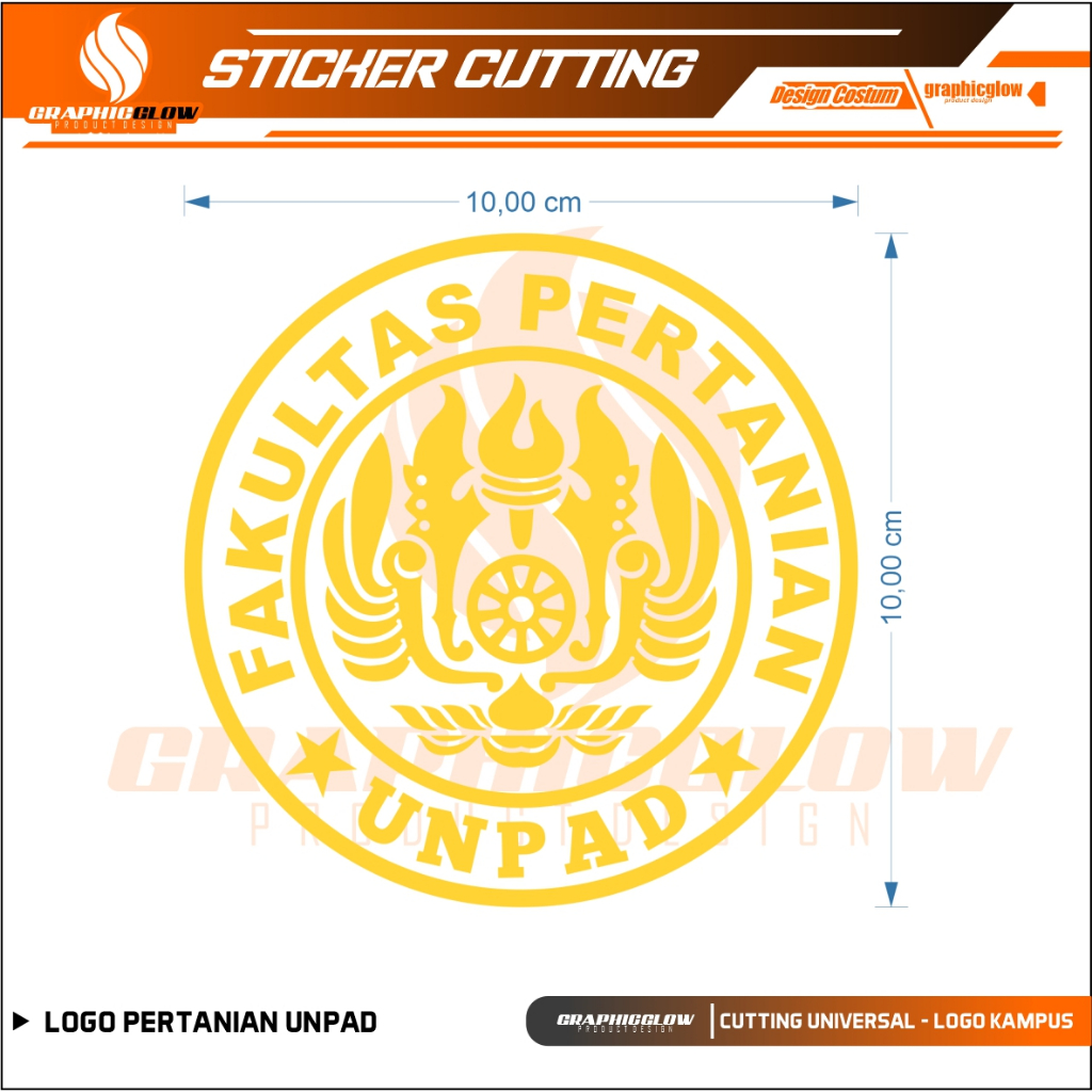 Jual STIKER KAMPUS FAKULTAS PERTANIAN STICKER UNPAD KACA MOBIL BUKU ...