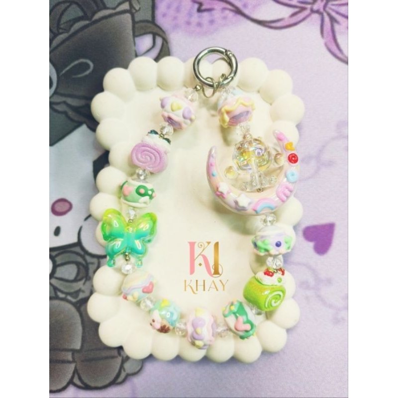 Jual STRAP PHONE RING BULAN LUKIS POPMART CLEAR SP | Shopee Indonesia