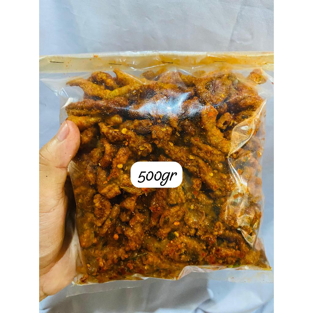 Jual usus ayam crispy/keripik usus krispi pedas daun jeruk bumbu ... Jual usus ayam crispy/keripik usus krispi pedas daun jeruk bumbu ...