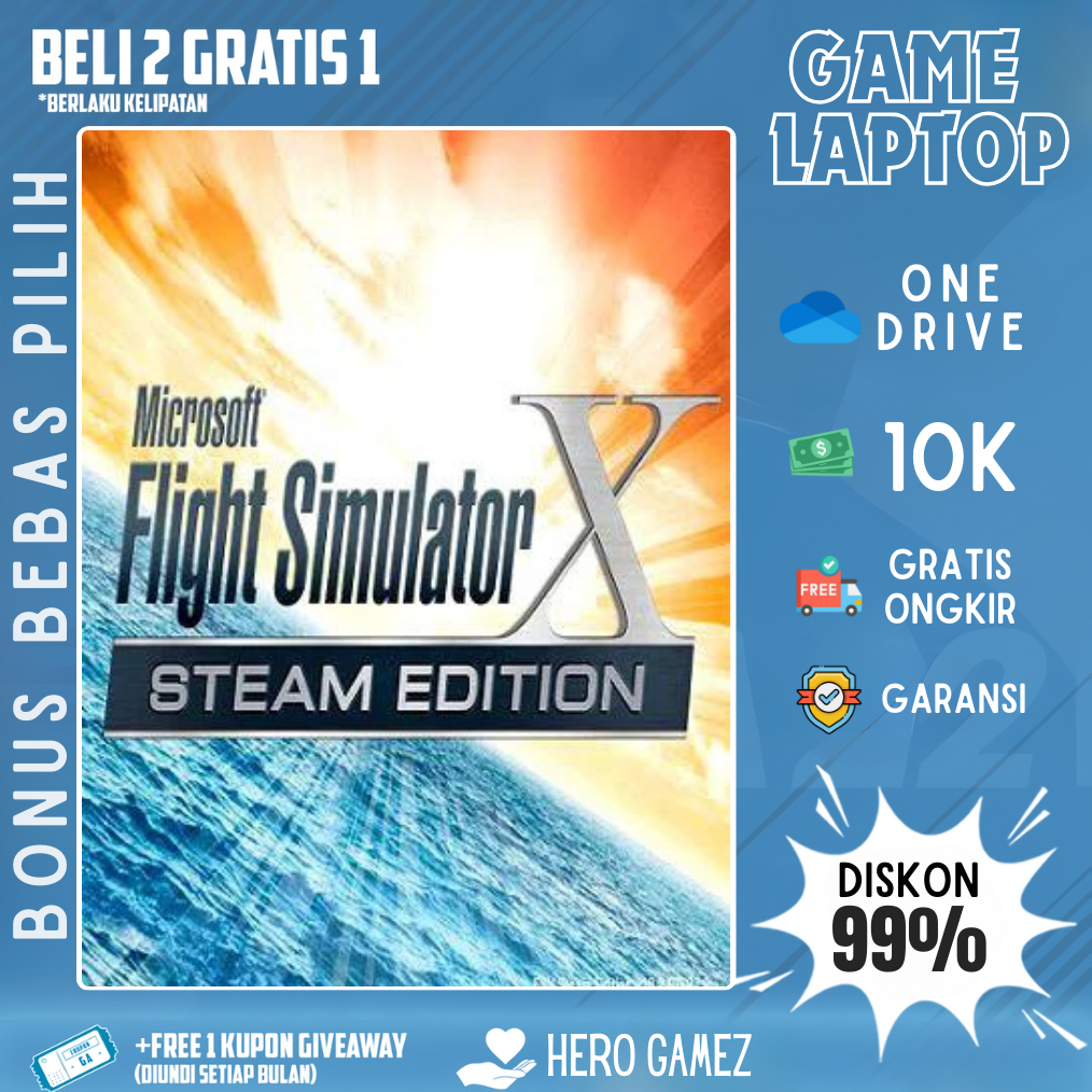 Jual Microsoft Flight Simulator X Steam Edition Free Download - LINK ...