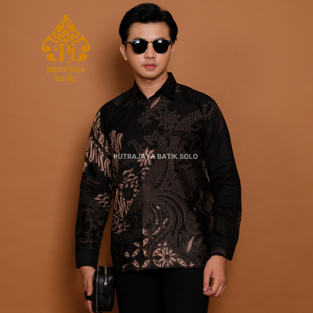 Jual PJ.ID Baju Batik Pria Pharangseling Lengan Panjang Katun Lapis ...
