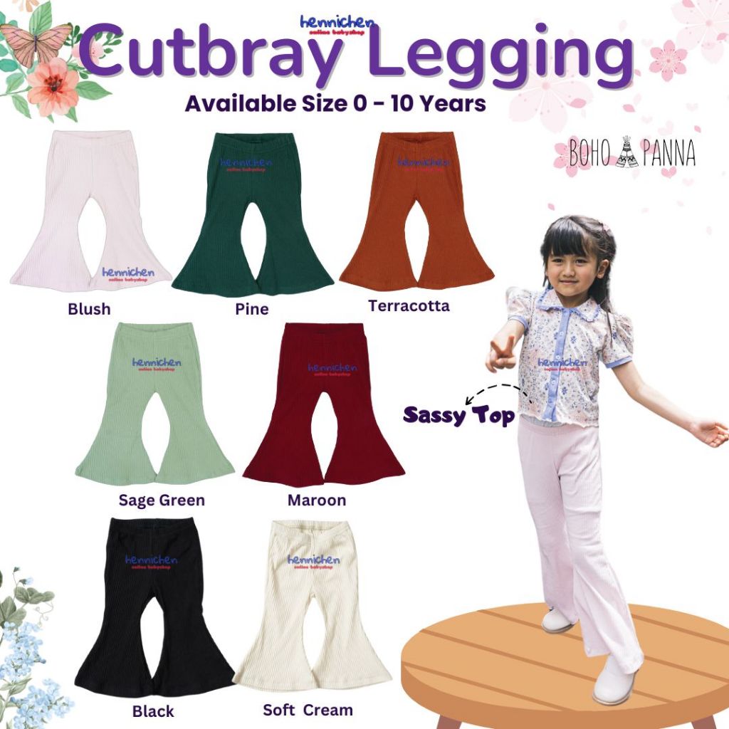 Jual Bohopanna PREMIUM Cutbray Legging 0-10 Tahun Celana Panjang Kulot ... Jual Bohopanna PREMIUM Cutbray Legging 0-10 Tahun Celana Panjang Kulot ...