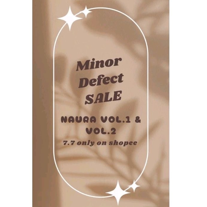 Jual defect sale naura basic | Shopee Indonesia