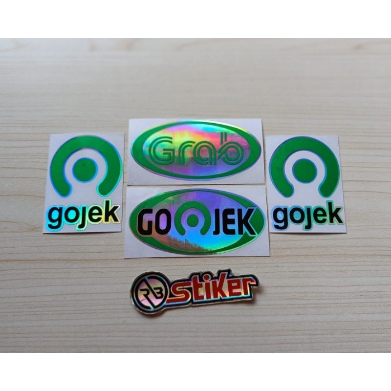 Jual Stiker cutting GOJEK GRAB stiker ojol | Shopee Indonesia