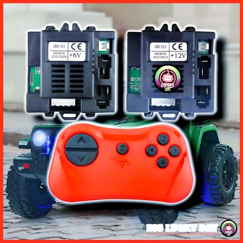 Jual REMOT RECEIVER MOBILAN AKI DR01 V2.6 390MYK / 390BLE +6V / +12V ...