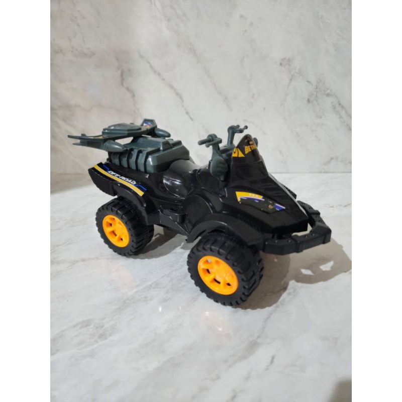 Jual Mainan anak motor balap 4 ban besar / Mobil tarik bisa jalan ...