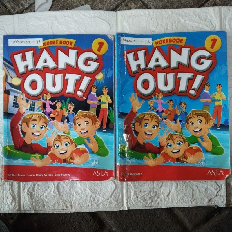 Jual asta hangout 1 workbook and student book | Shopee Indonesia