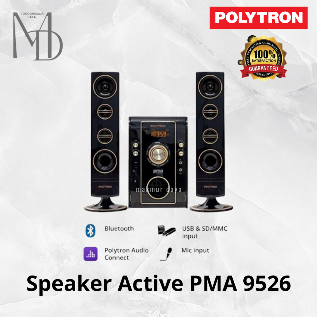 Jual Polytron Speaker Active PMA9526 / PMA 9526 / PMA-9526 Bluetooth 9506 | Shopee Indonesia