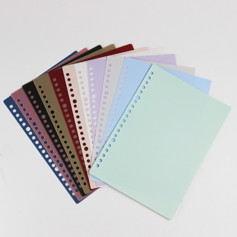Jual COVER BINDER BAHAN PP PLASTIK TEBAL - INDEX BINDER A5 20 RINGS B5 ...