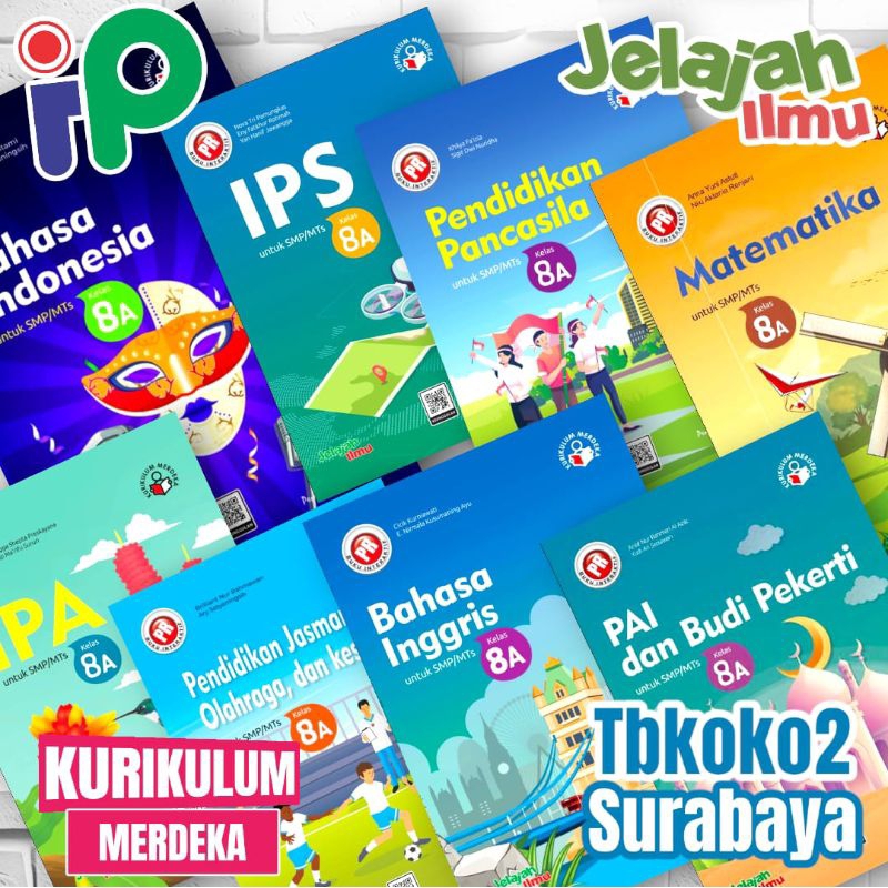 Jual BUKU PR INTERAKTIF SMP KELAS 8 SEMESTER 1 LKS INTAN PARIWARA KURIKULUM MERDEKA 2024 ...