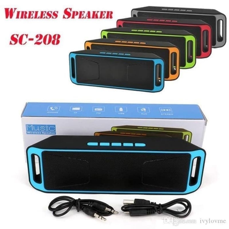 Jual SPEAKER BLUETOOTH 208 A2DP | Shopee Indonesia
