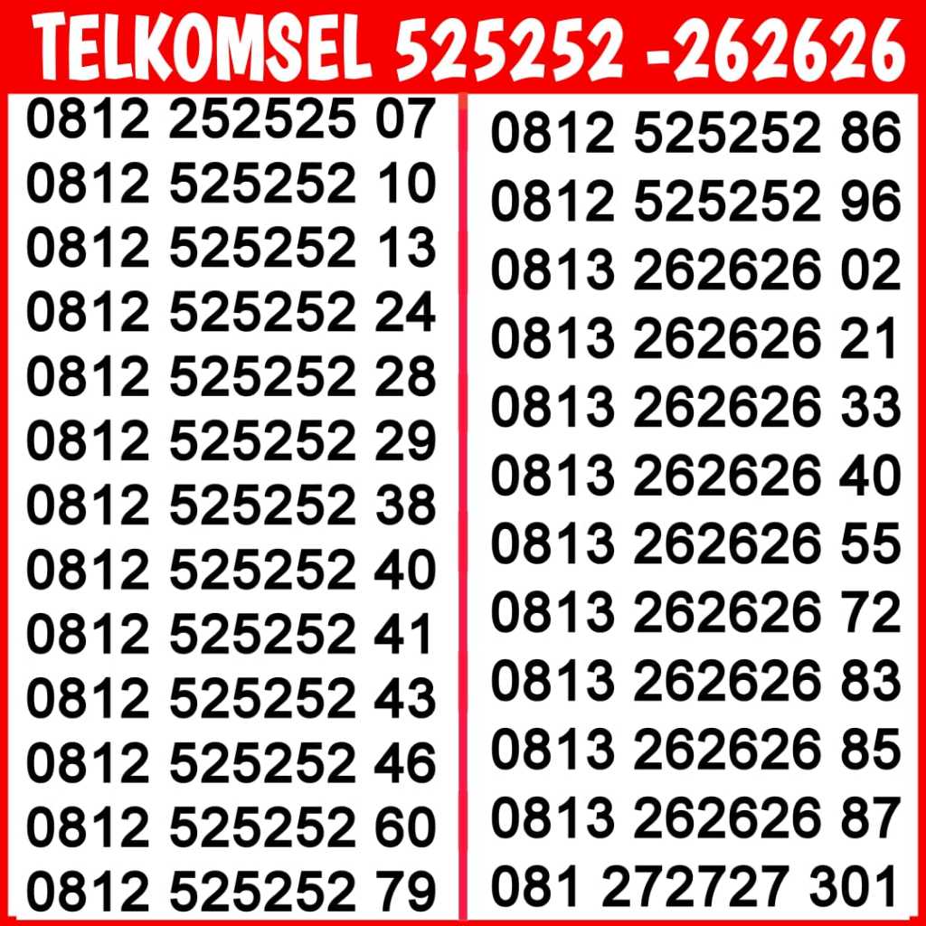 Jual KARTU PERDANA NOMOR CANTIK SIMPATI 4G LTE TRIPEL ABABAB 232323 ...
