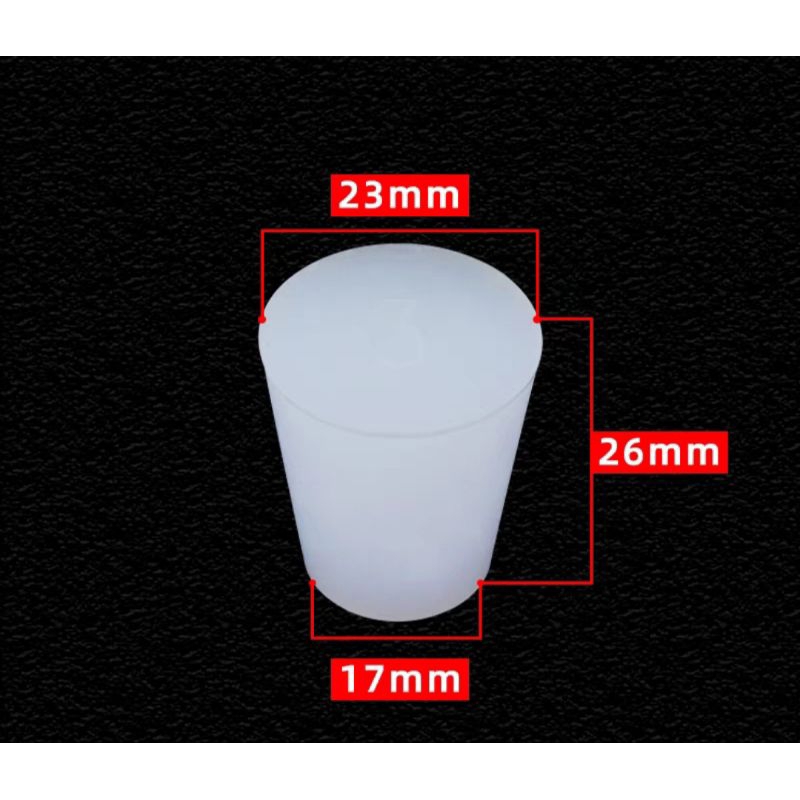 Jual Sumbat silikon stopper silicone stopper 23x17 mm | Shopee Indonesia