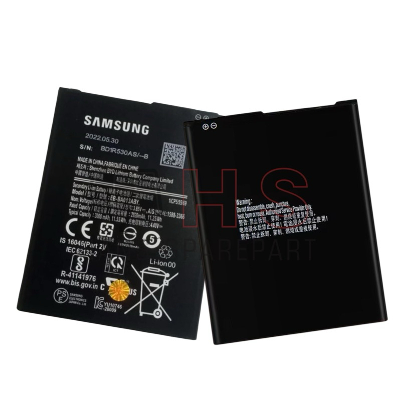 Jual EB-BA013ABY BATERAI SAMSUNG A01 CORE / A013 - ORIGINAL | Shopee ...