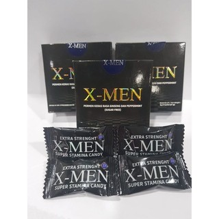 Jual X-men Candy | Permen Xmen Premium Stamina Original Pria 1 Kotak ...