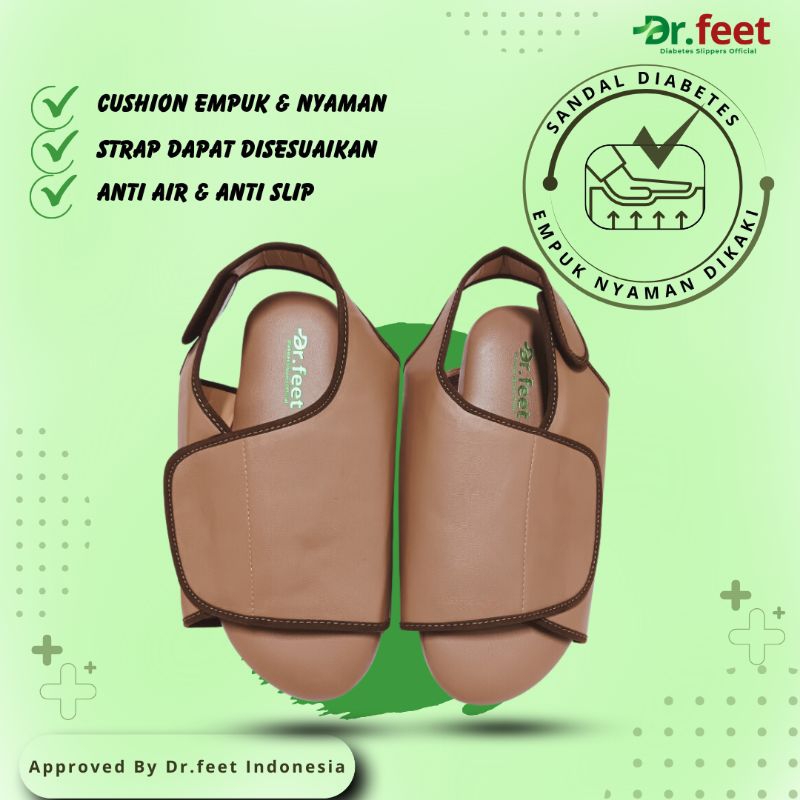Jual Sandal Diabetes Dr.feet Sandal Diabetes Sandal Kesehatan Kaki ...