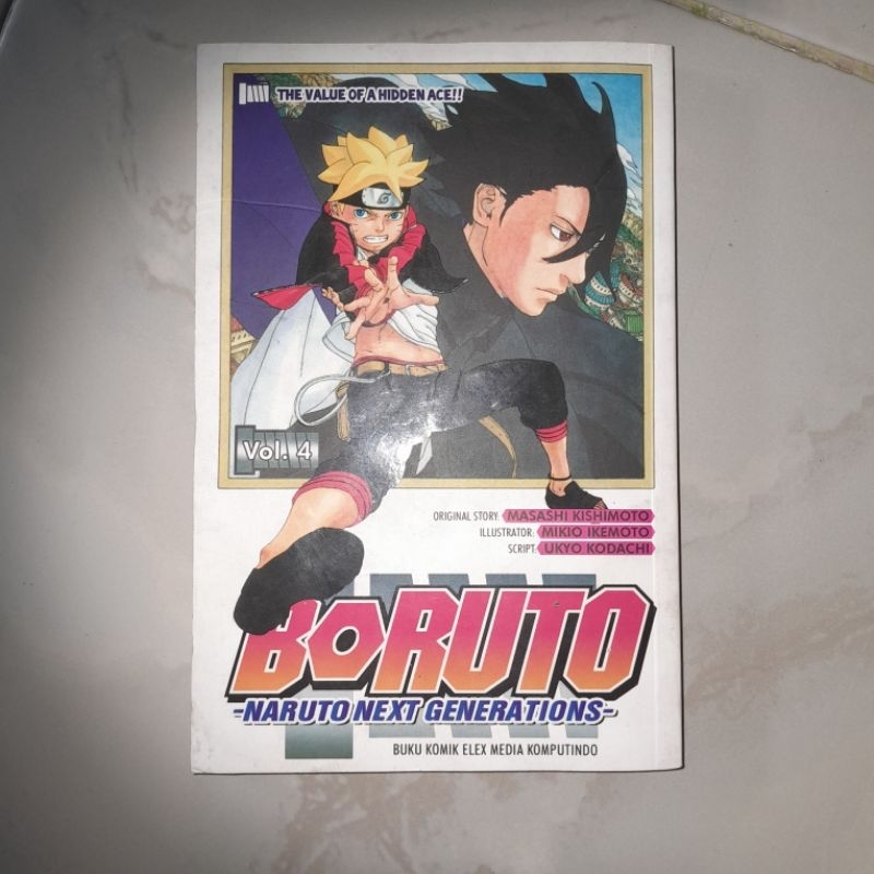 Jual ORIGINAL BEKAS KOMIK BORUTO VOL 4 NARUTO NEXT GENERATIONS - THE ...
