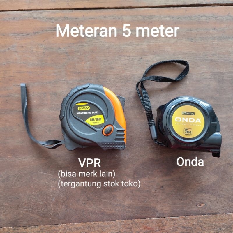 Jual Meteran 5m 5meter 5 meter / Alat ukur Tukang panjang / Measuring ...