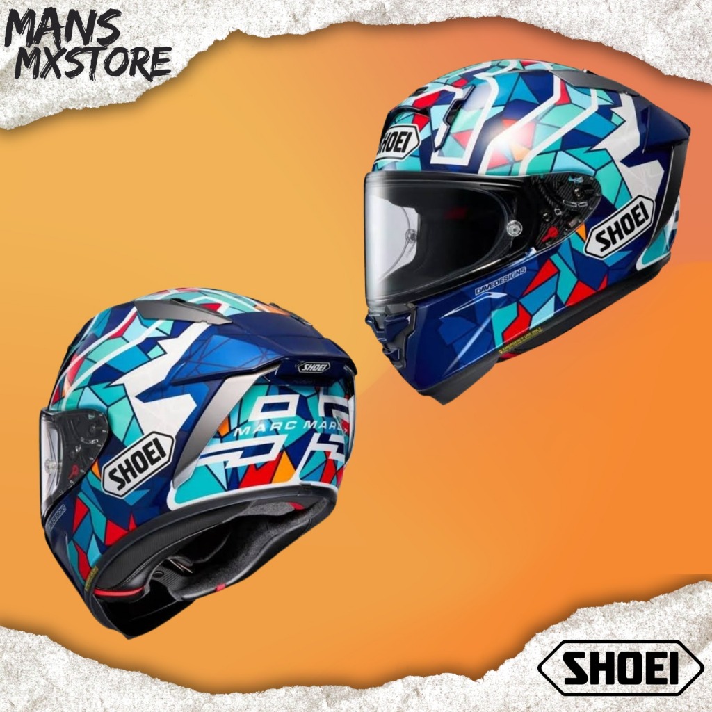 Jual HELM SHOEI X-15 MARQUEZ BARCELONA TC-10 X15 FULL FACE HELMET X ...