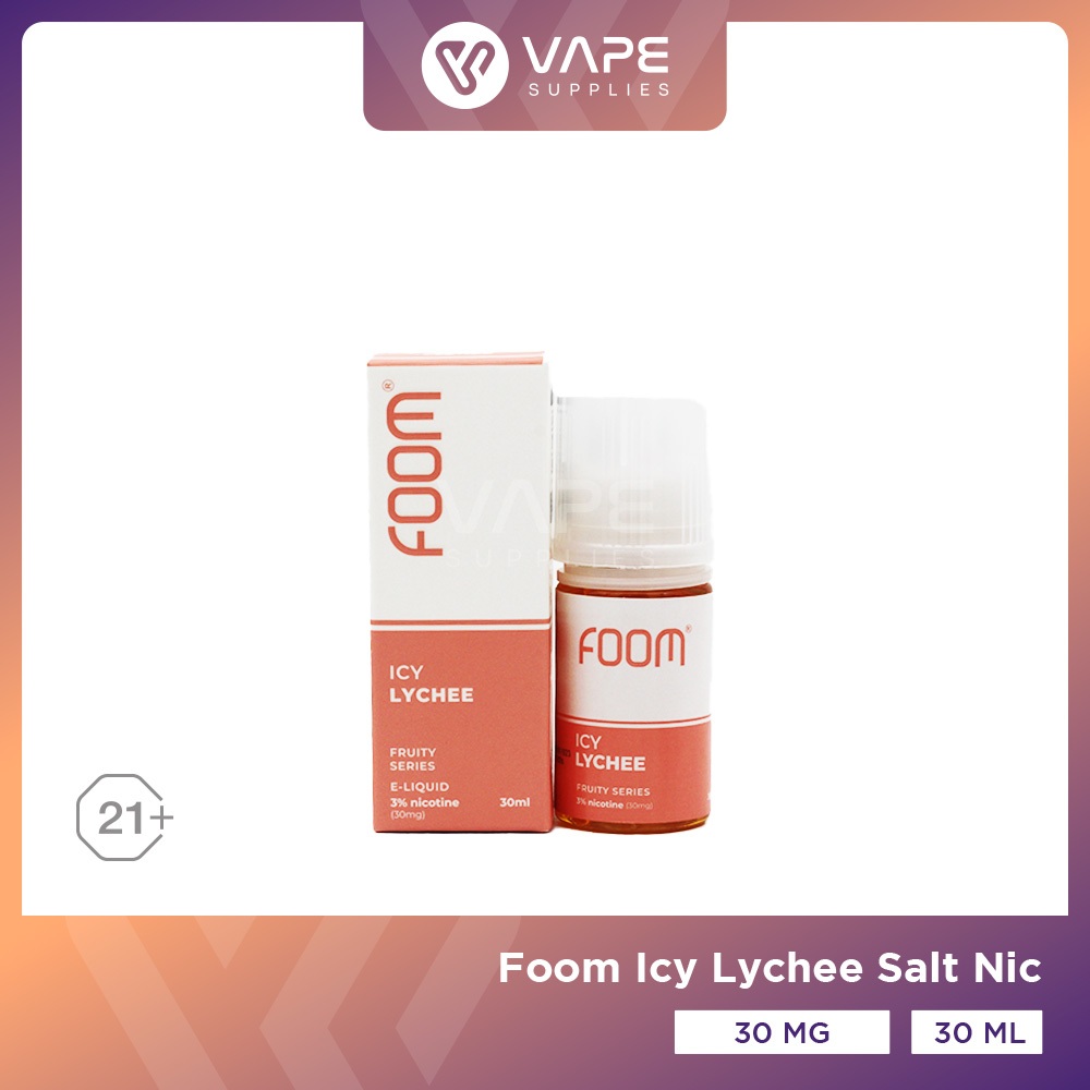 Jual Liquid Foom Icy Lychee Salt Nic 30ML | Shopee Indonesia