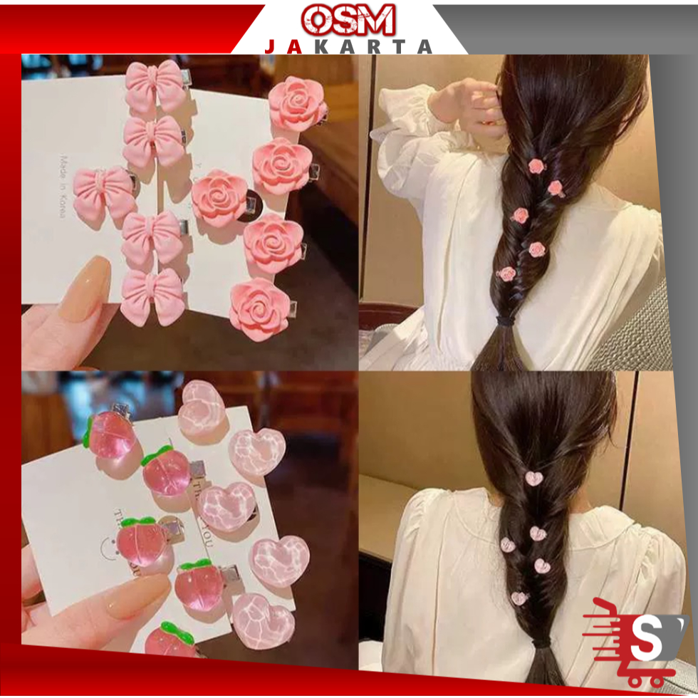Jual OSM JKT F6319 Jepit Rambut Klip Wanita Fashion / 1 PCS Jepitan ...