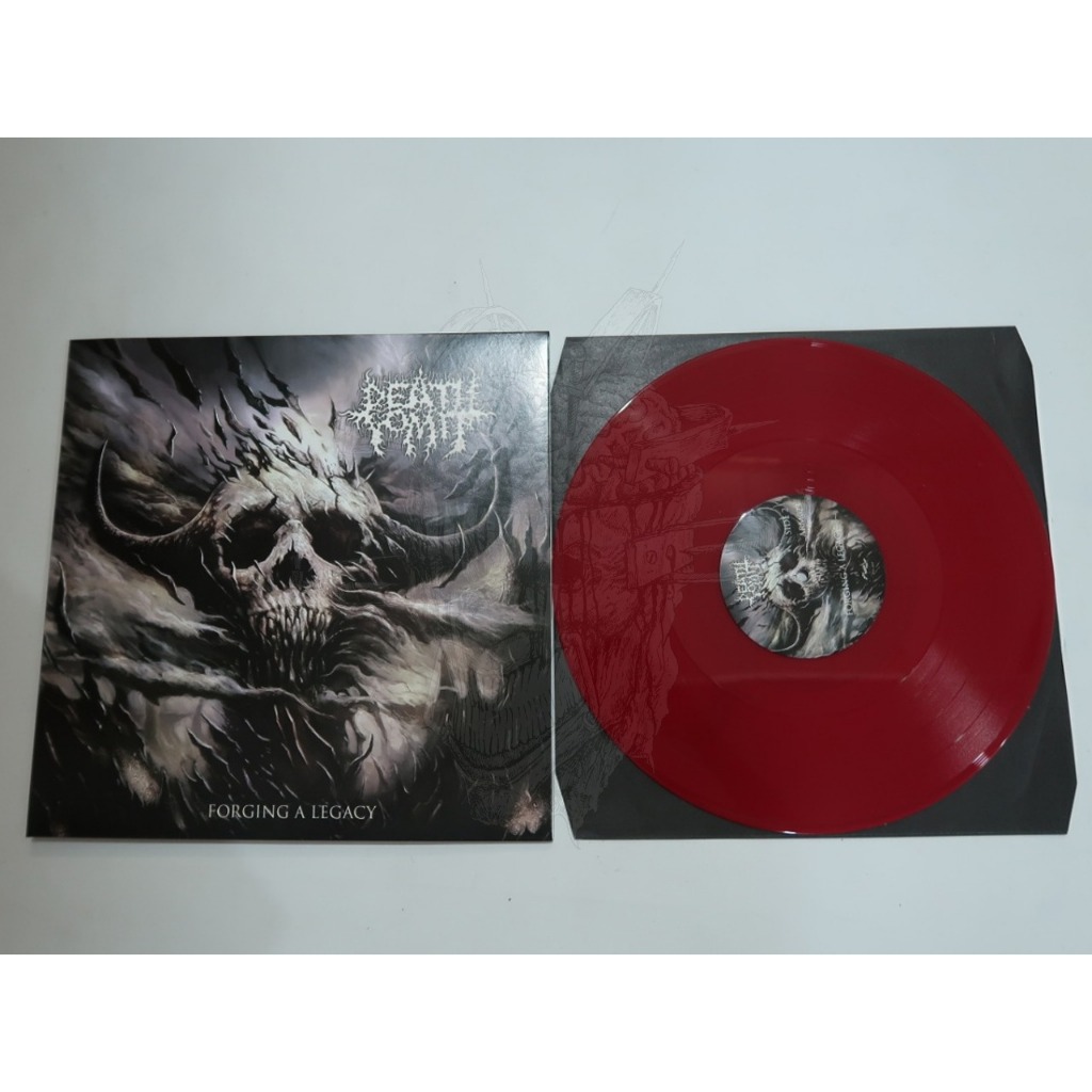 Jual VINYL - DEATH VOMIT - Forging a Legacy (RED) | Shopee Indonesia