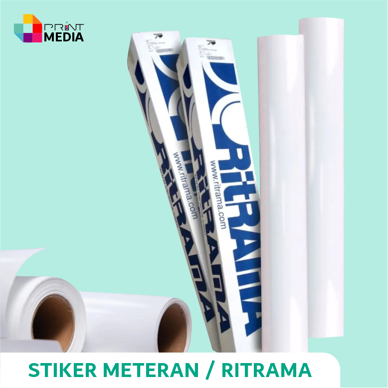 Jual Printmedia - Cetak Stiker Ritrama Meteran / PRINT STICKER VINYL ...
