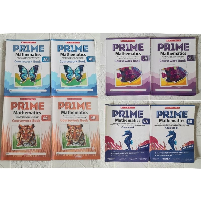 Jual Prime Mathematics Coursebook Kelas 3 4 5 6 SD New Edition ...