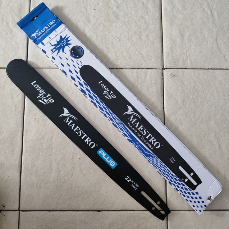 Jual Maestro Bar 22" inch Polos Baja Laser Tip Gergaji Potong Kayu ...