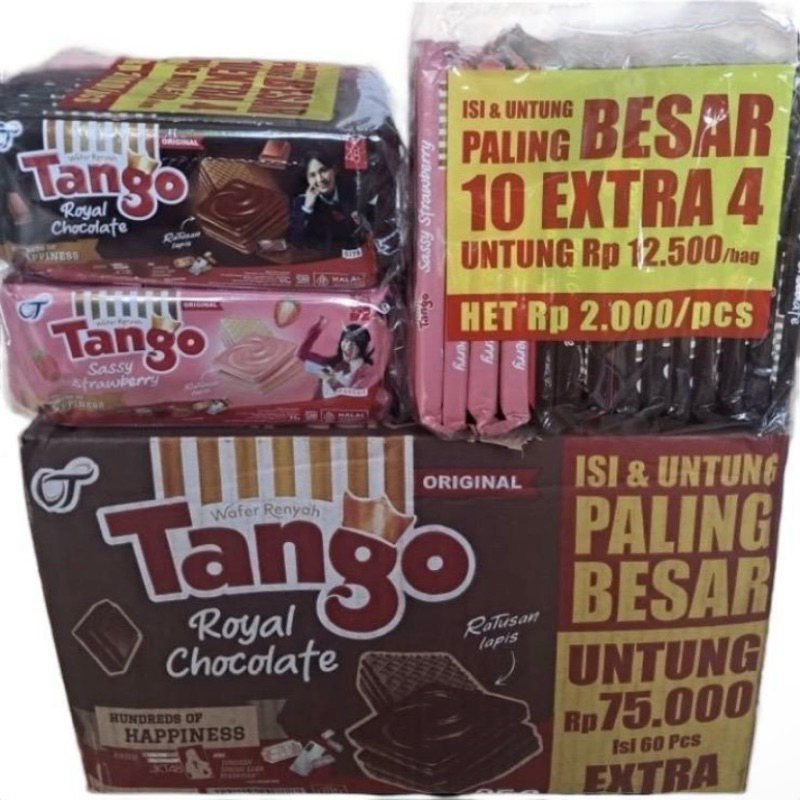 Jual Tango X JKT48 35 gr (isi 10+2) (10+1) cek deskripsi. Diusahakan co ...