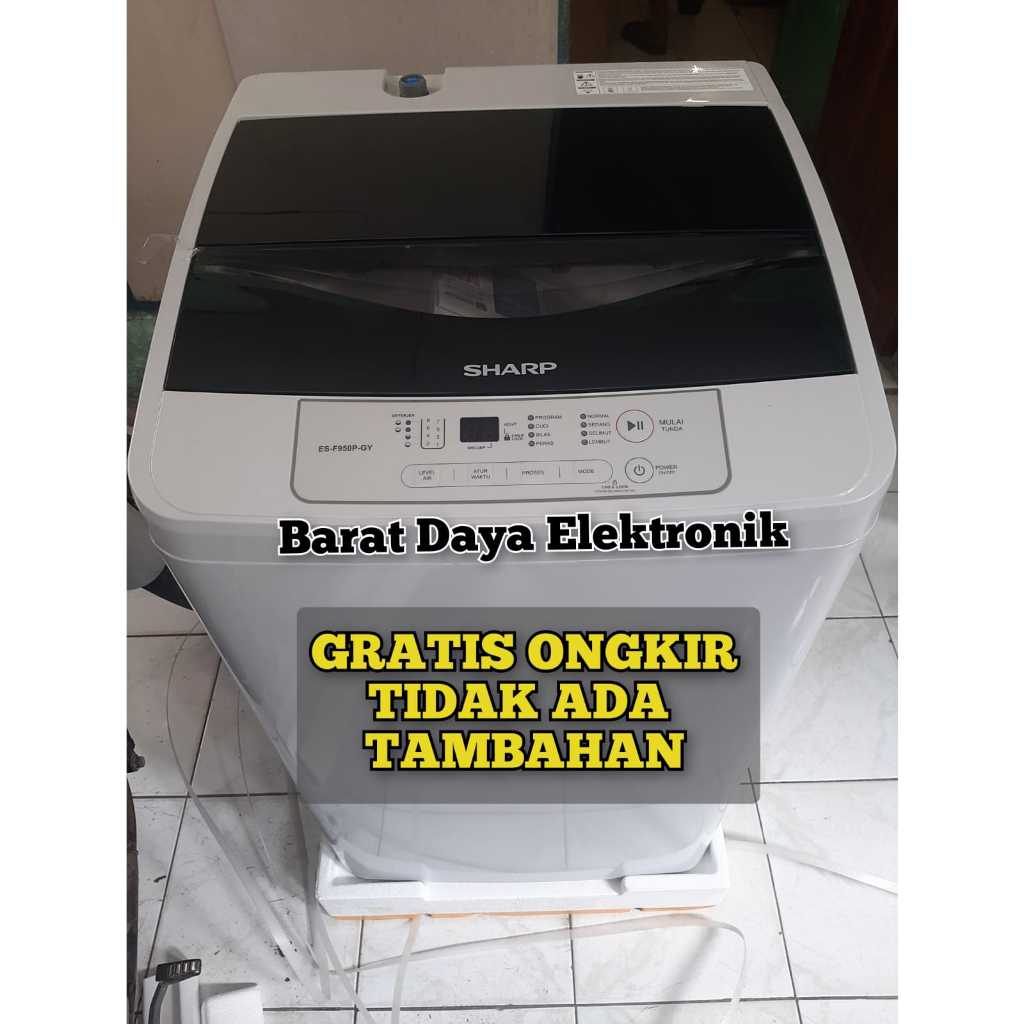 Jual MESIN CUCI SHARP 1 TABUNG SHARP ESF-950 PGY MESIN CUCI OTOMATIS 330 watt | Shopee Indonesia