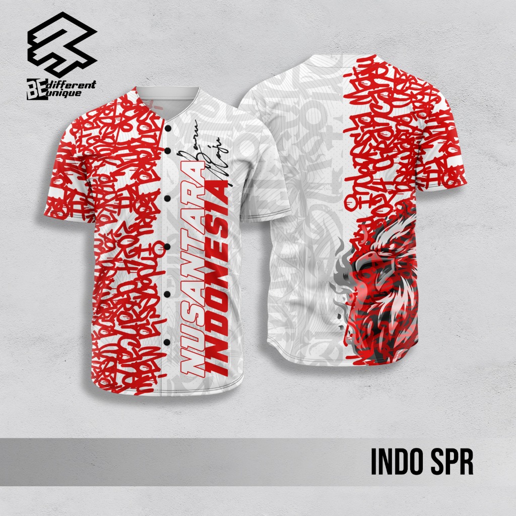 Jual Jersey Baseball Pria Wanita Dewasa Anak Dri-fit FullPrint 3R ...