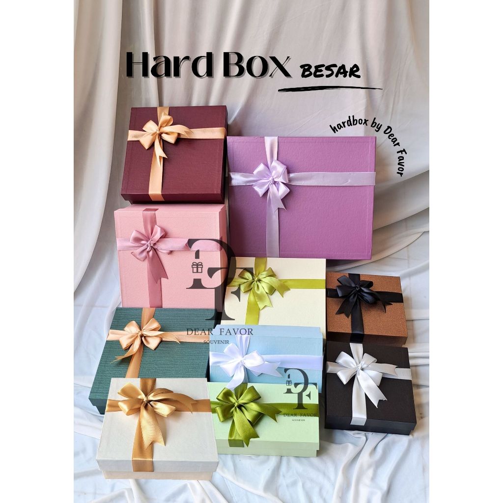 Jual box besar hardbox jumbo giftbox hampers kotak kado | Shopee Indonesia