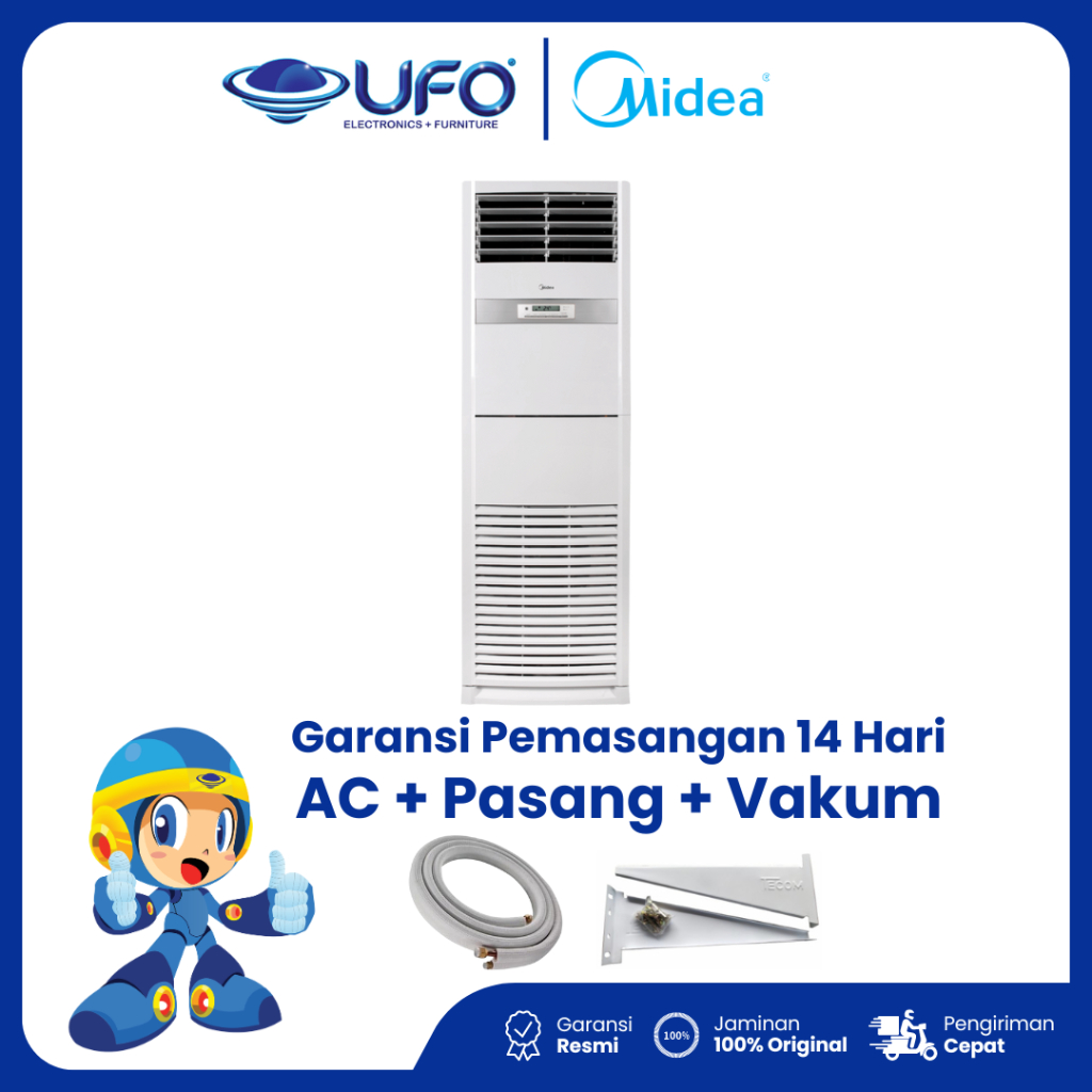 Jual AC Midea 5 PK Floor Standing MFGB2-48CRN1 | Shopee Indonesia