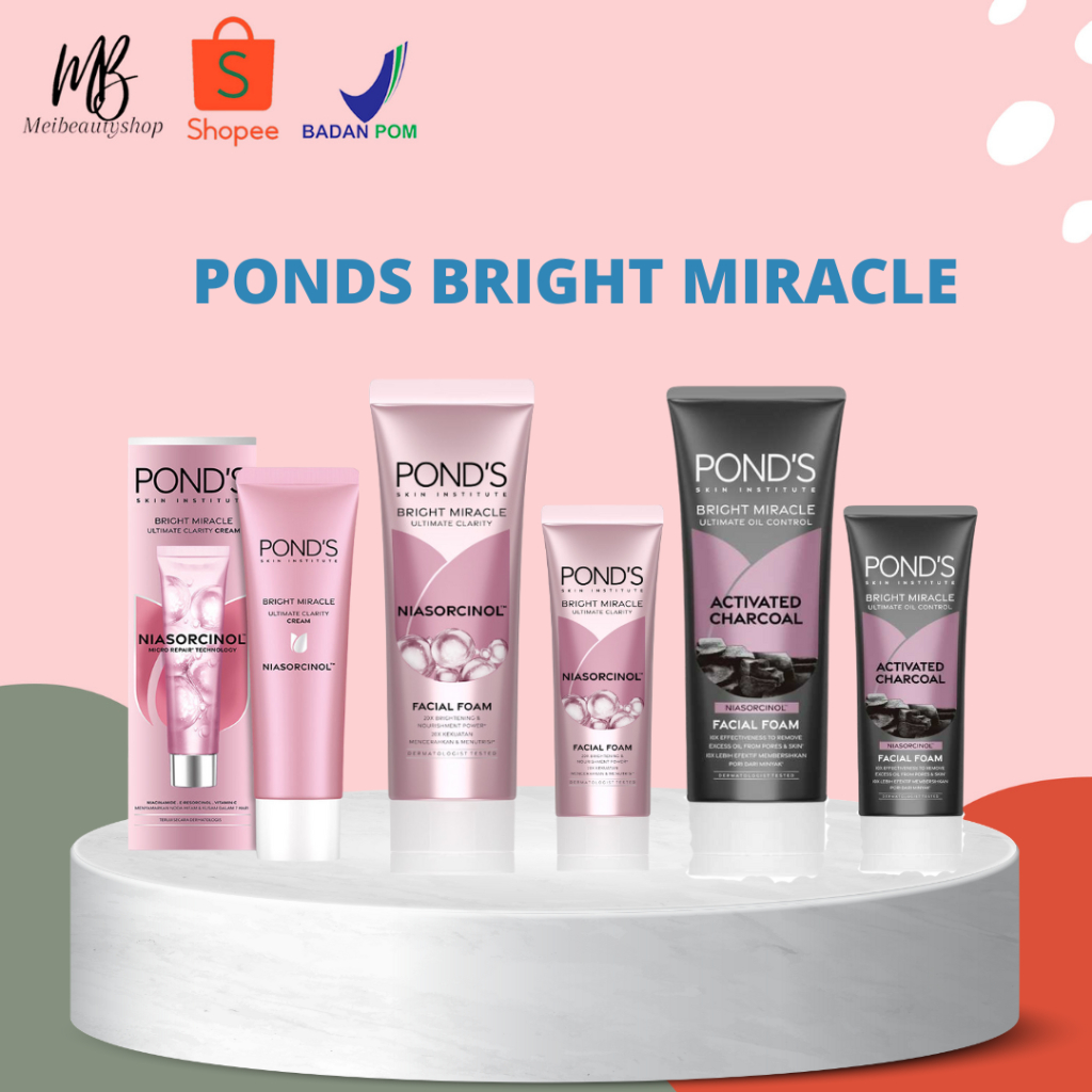 Jual Ponds Bright Beauty Facial Foam/ Serum Day Cream | Shopee Indonesia