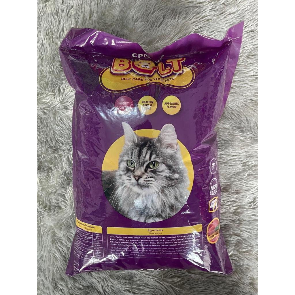 Jual Bolt Cat Food Adult Tuna Ikan, Tuna Donuts, Salmon (800gr ...