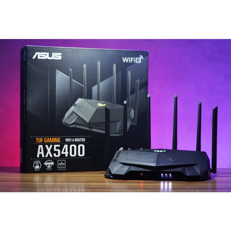 Jual ASUS TUF-AX5400 V2 Dual Band WiFi 6 Gaming Router Wireless AX 5400 ...