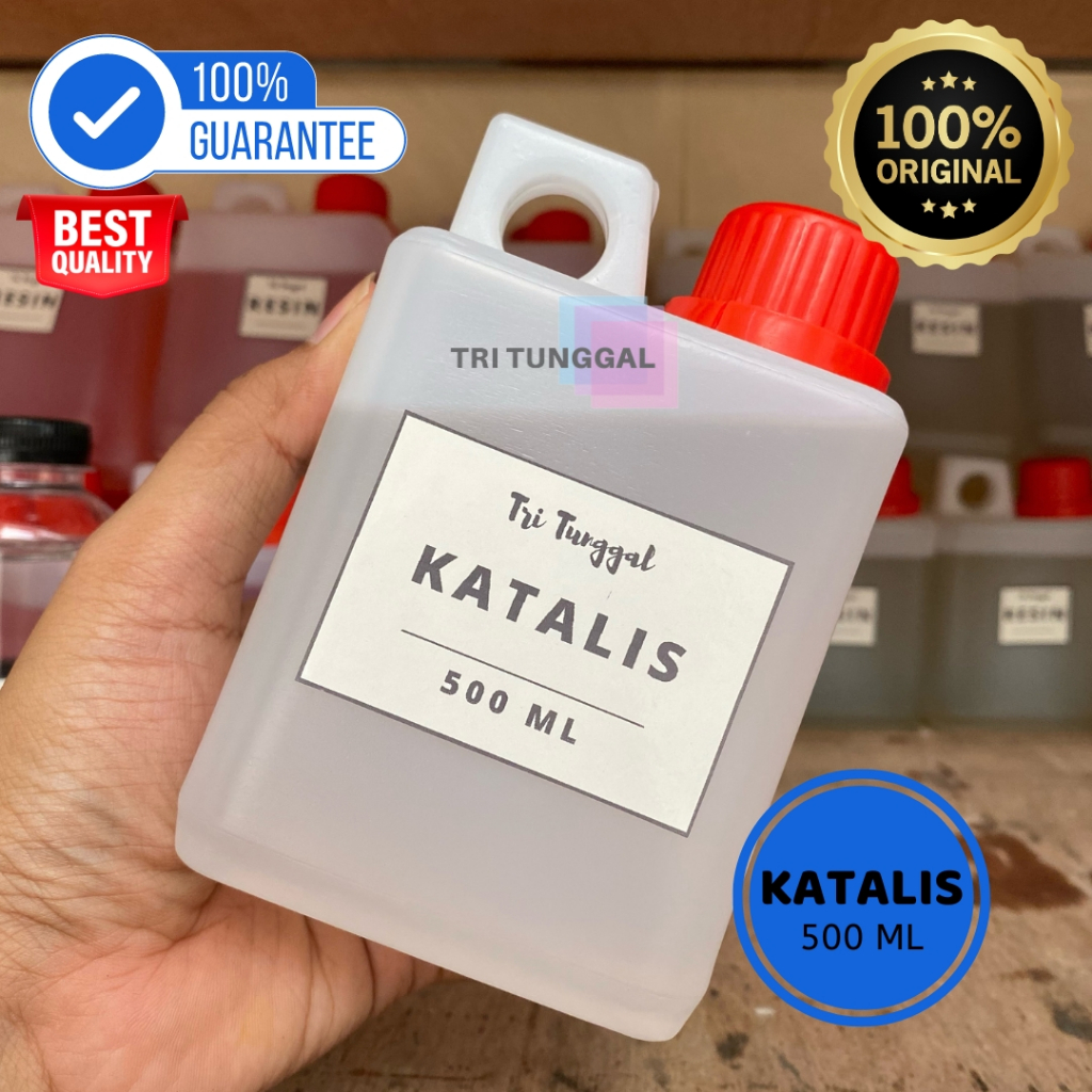 Jual Katalis 500ml Resin Cepat Keras Pengeras Catalis Fiber Acrylic DIY ...