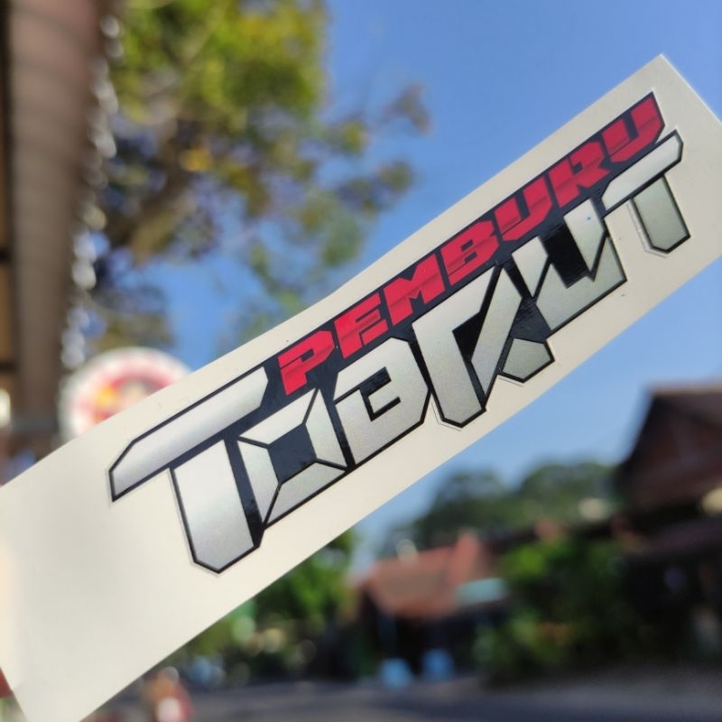 Jual stiker motor / pemburu tobrut | Shopee Indonesia
