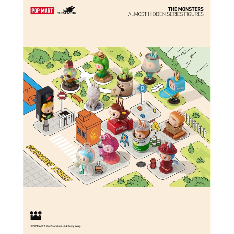 Jual POP MART The Monsters Labubu Almost Hidden Series Figure ...