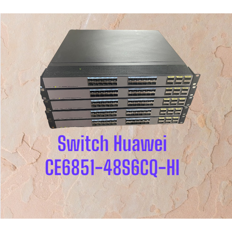 Jual Switch Huawei CE6851-48S6Q-HI HUAWEI 48-PORT 10G SFP+.6-PORT 40GE ...
