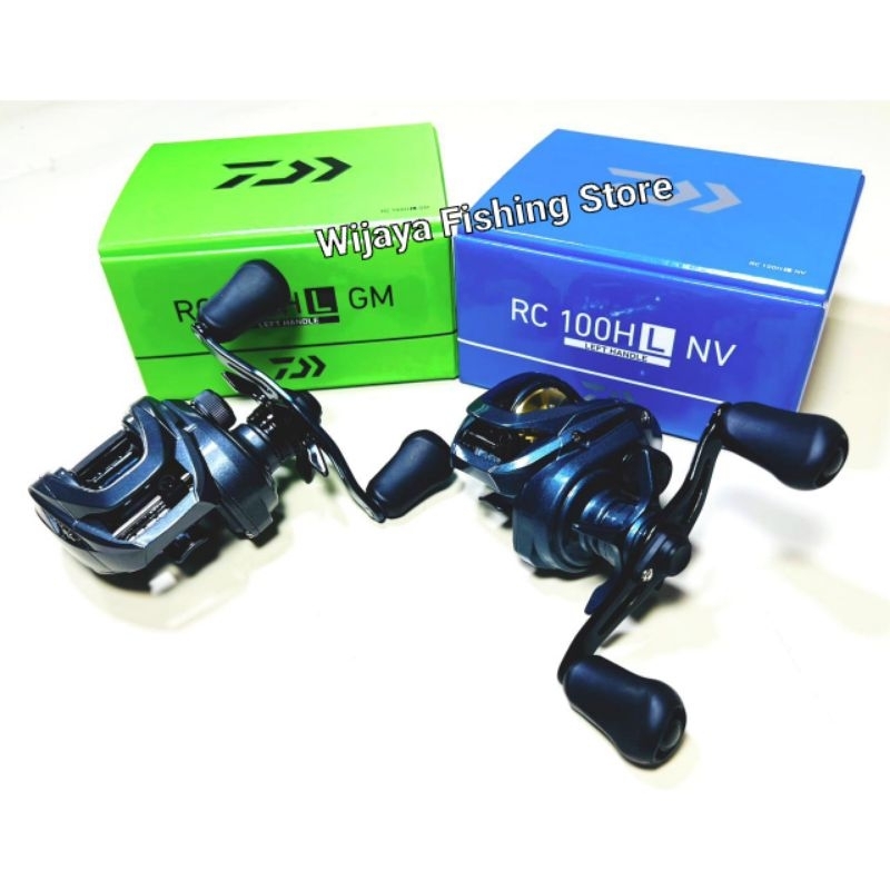 Jual Reel Pancing BC Daiwa RC 100 HL GM NV HANDLE KIRI | Shopee Indonesia