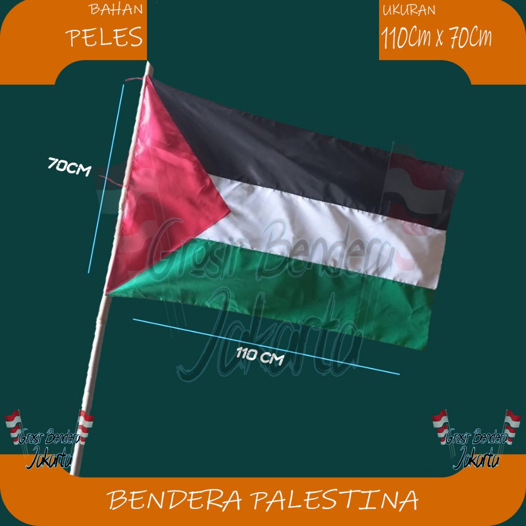 Jual Bendera Palestina - 110cm x 70cm | Shopee Indonesia