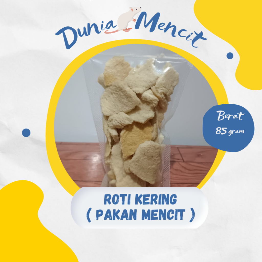 Jual Roti kering pakan tikus putih/mencit putih | Shopee Indonesia